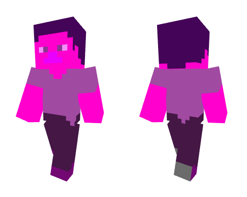 Pink steve Minecraft Skin | mcskincraft