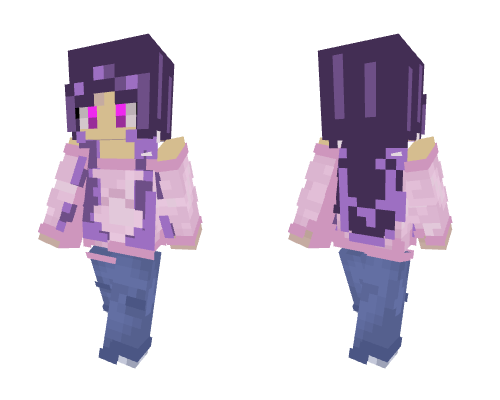Violet Minecraft Skin | mcskincraft